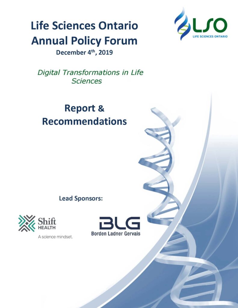 Reports and Publications - Life Sciences Ontario Site
