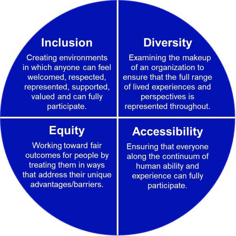 Status of Inclusion, Diversity, Equity and Accessibility (IDEA) in ...